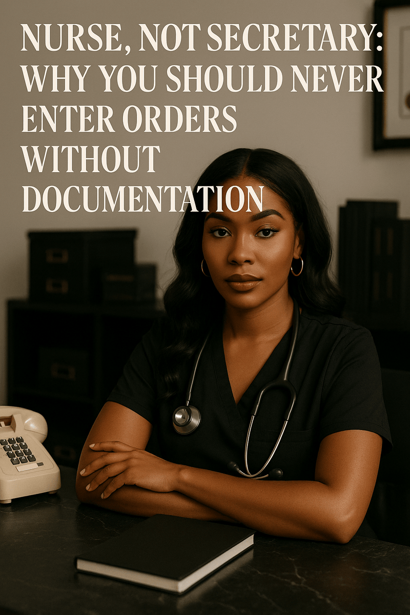 Nurse, Not Secretary: Verbal Order Risks & Legal Safety – Nurse Unlocked